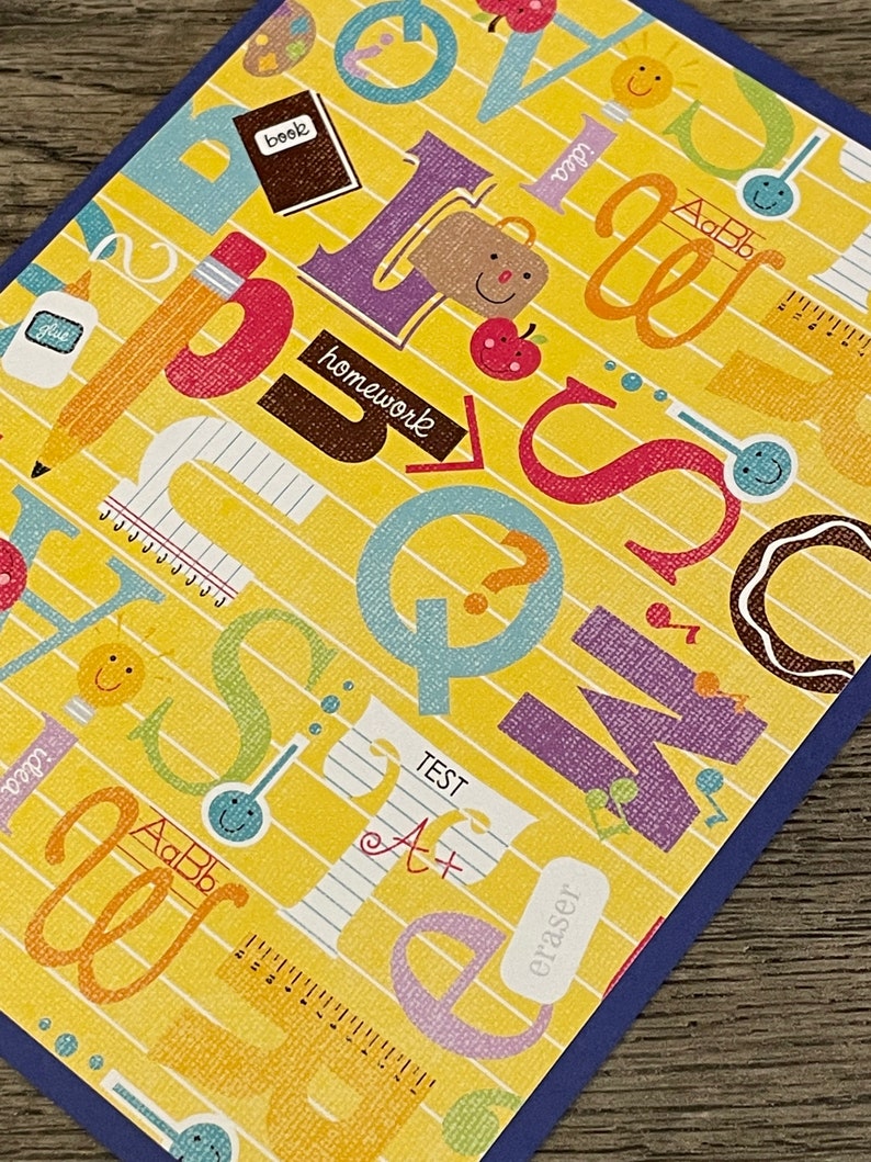 Back to School Cards Back to School Note Cards Teacher - Etsy