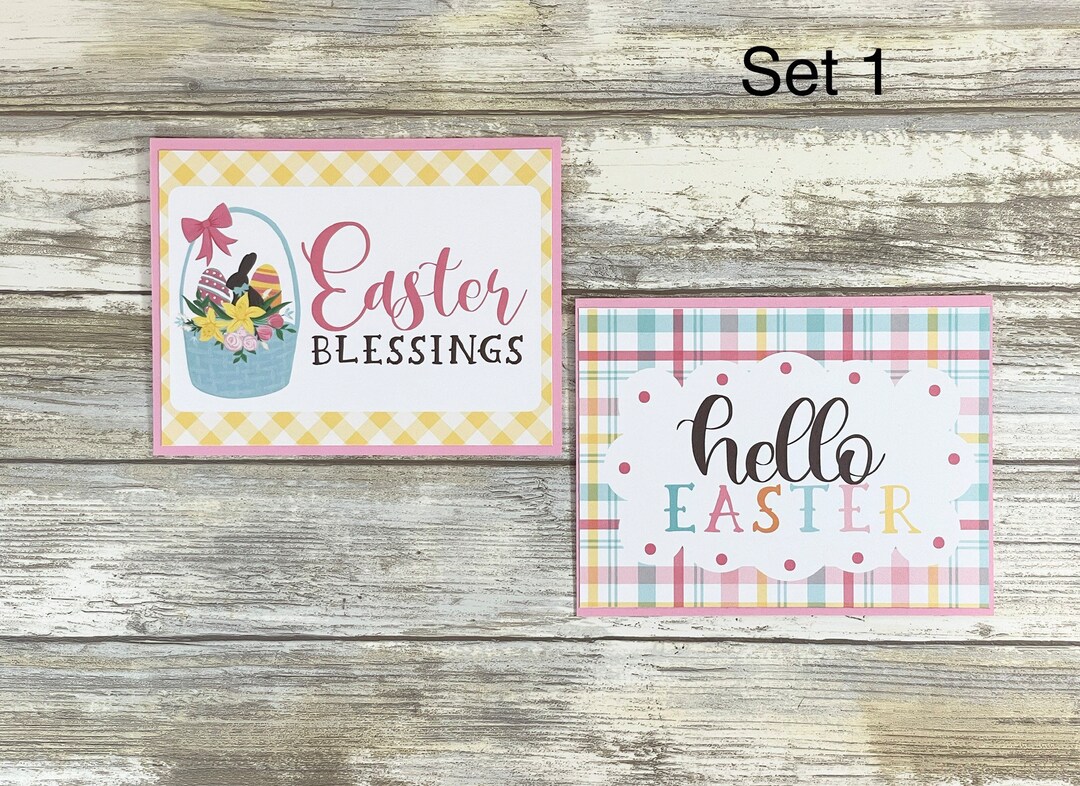 Easter Cards, Easter Note Cards, Easter Cards for Kids, Happy Easter ...