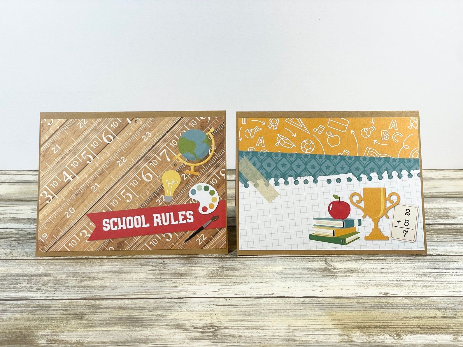 Back to School Cards, Back to School Note Cards, Teacher Appreciation ...