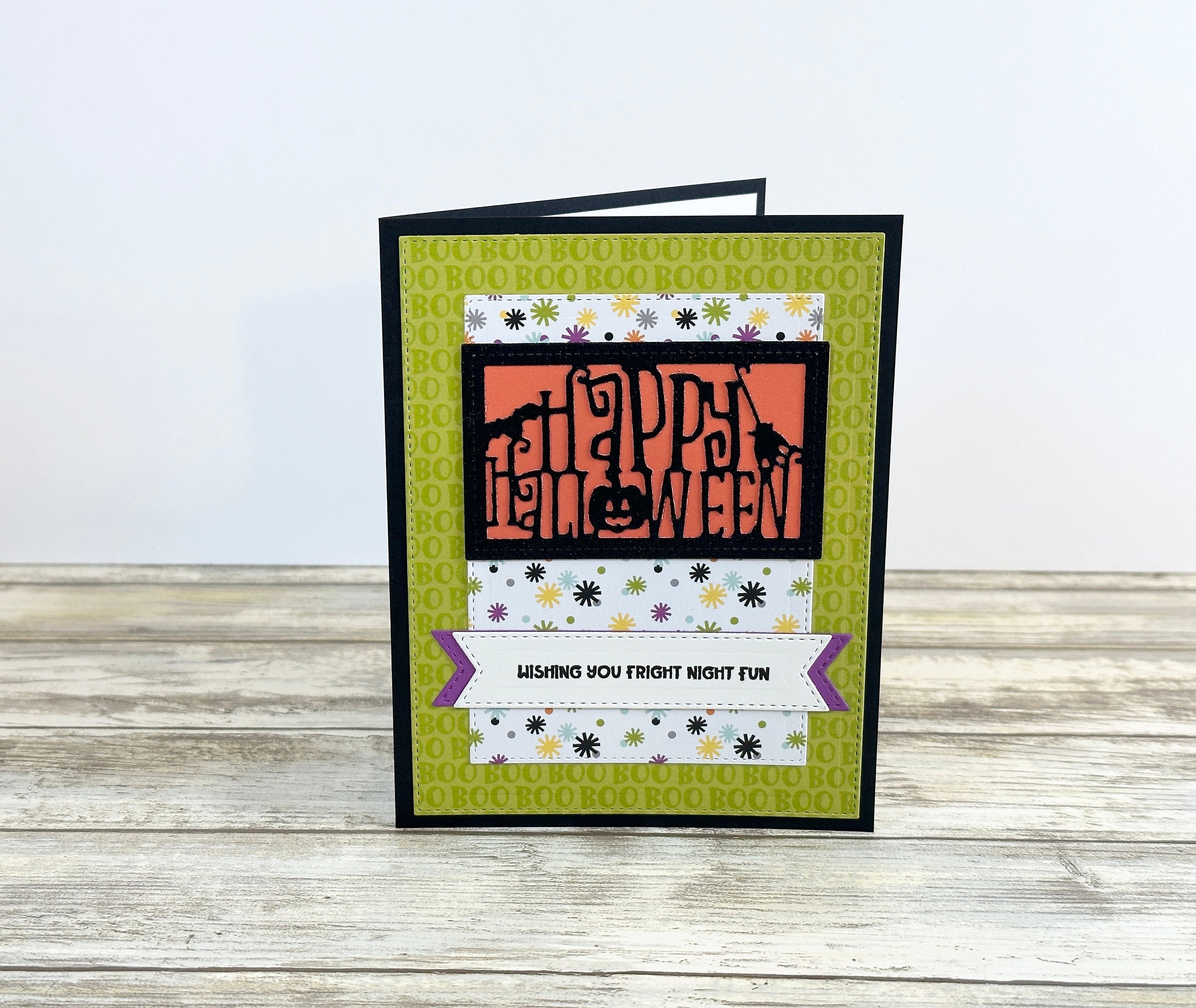 Halloween Card, Halloween Greeting Card, Halloween Card for Kids ...