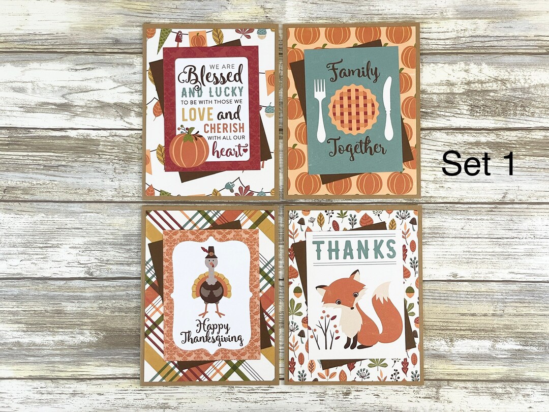 Fall Note Cards, Autumn Greeting Cards, Fall Greeting Cards ...