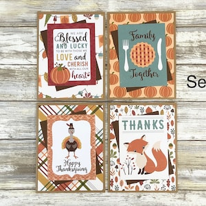 Fall Note Cards, Autumn Greeting Cards, Fall Greeting Cards ...