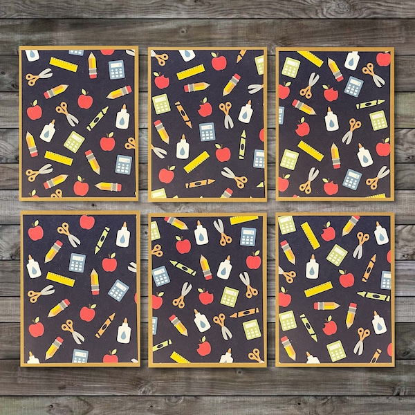 Back to School Cards - Etsy