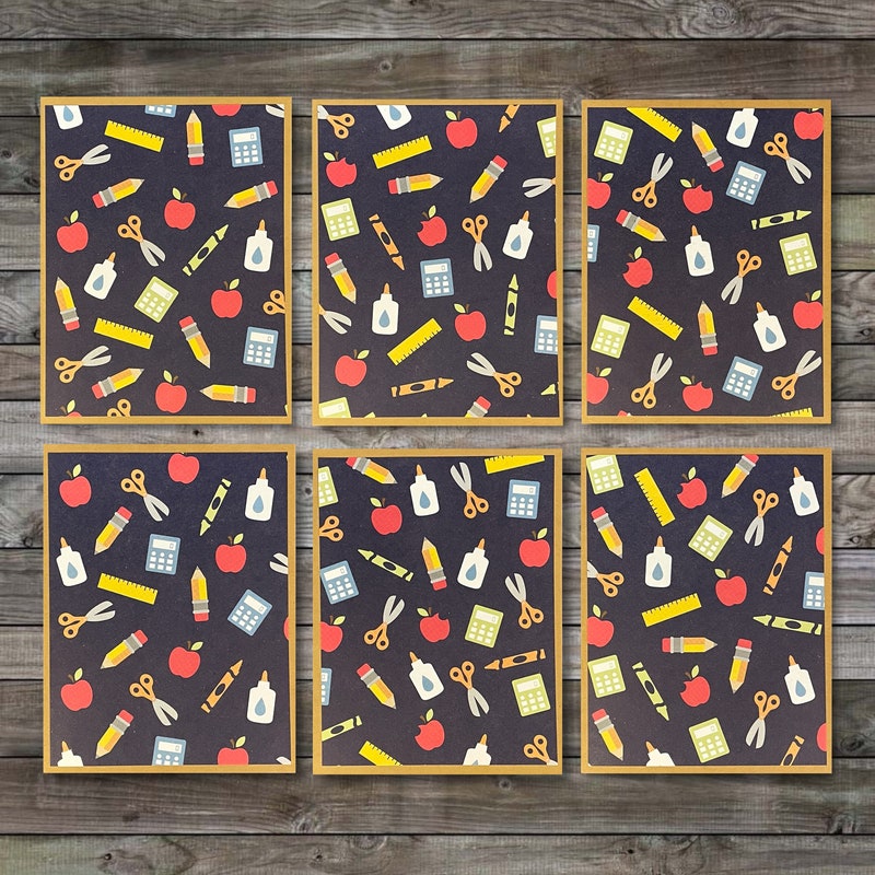 Back to School Cards - Etsy