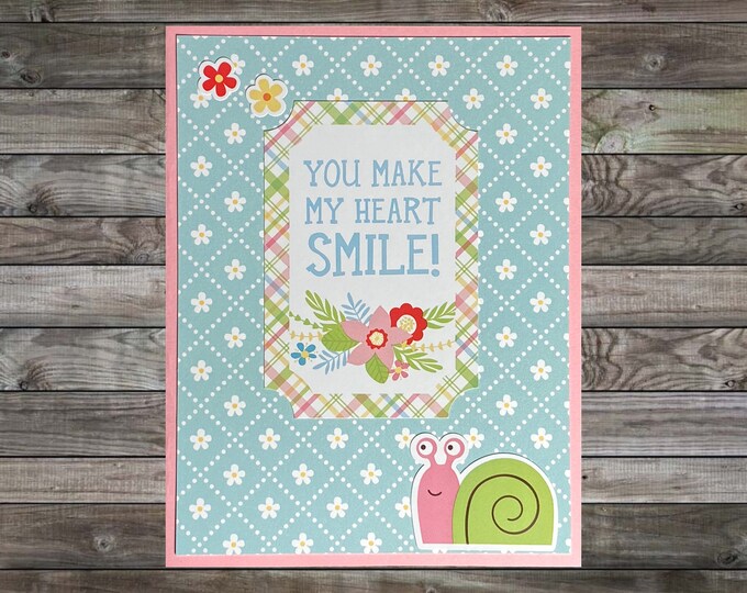 Just Because Card, Uplifting Card, Motivational Card, Spring Card ...