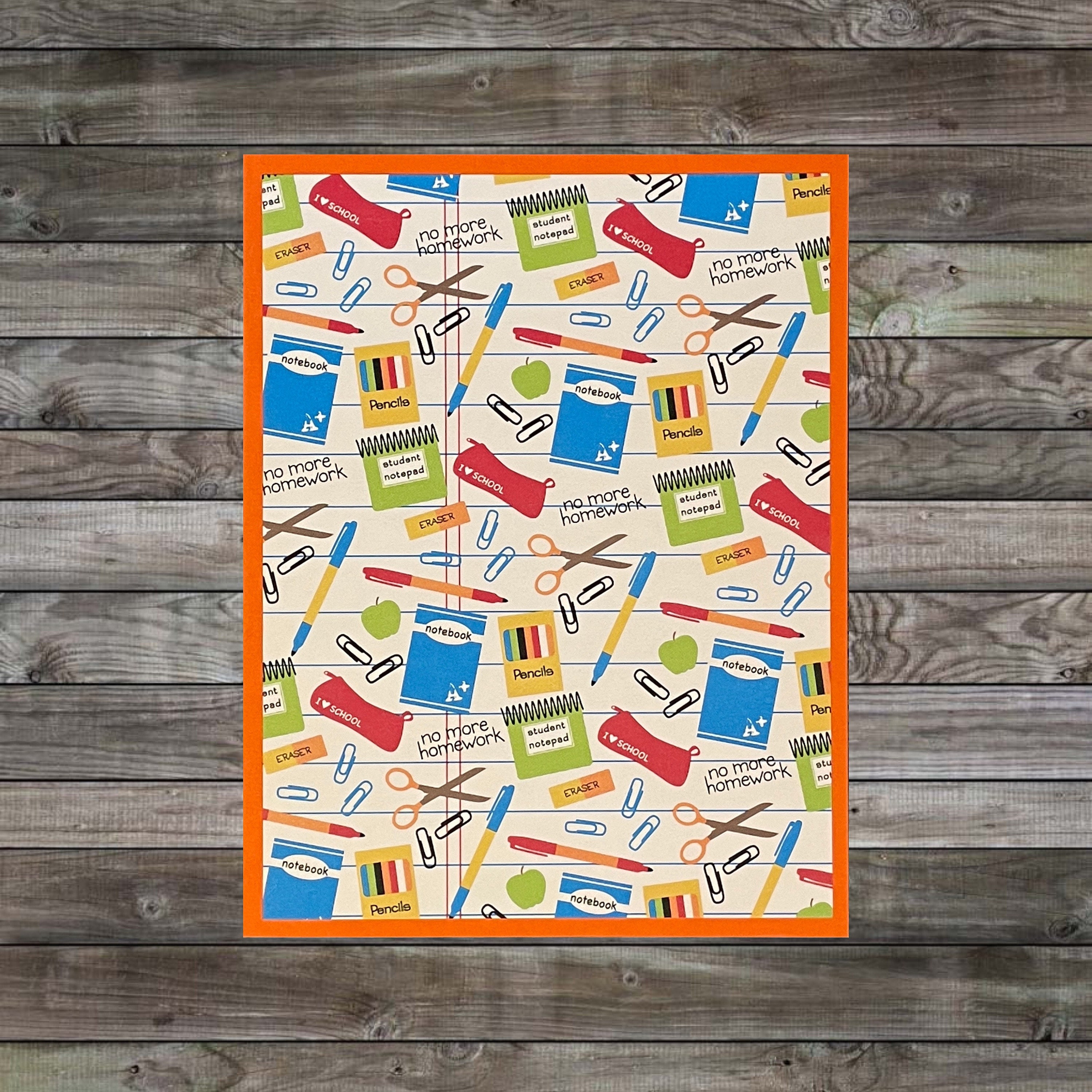 Back to School Cards, Back to School Note Cards, Teacher Appreciation ...