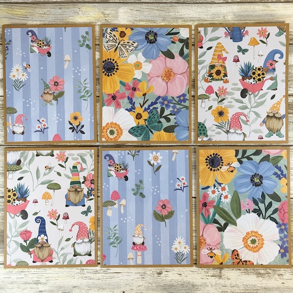 Floral Note Cards - Etsy