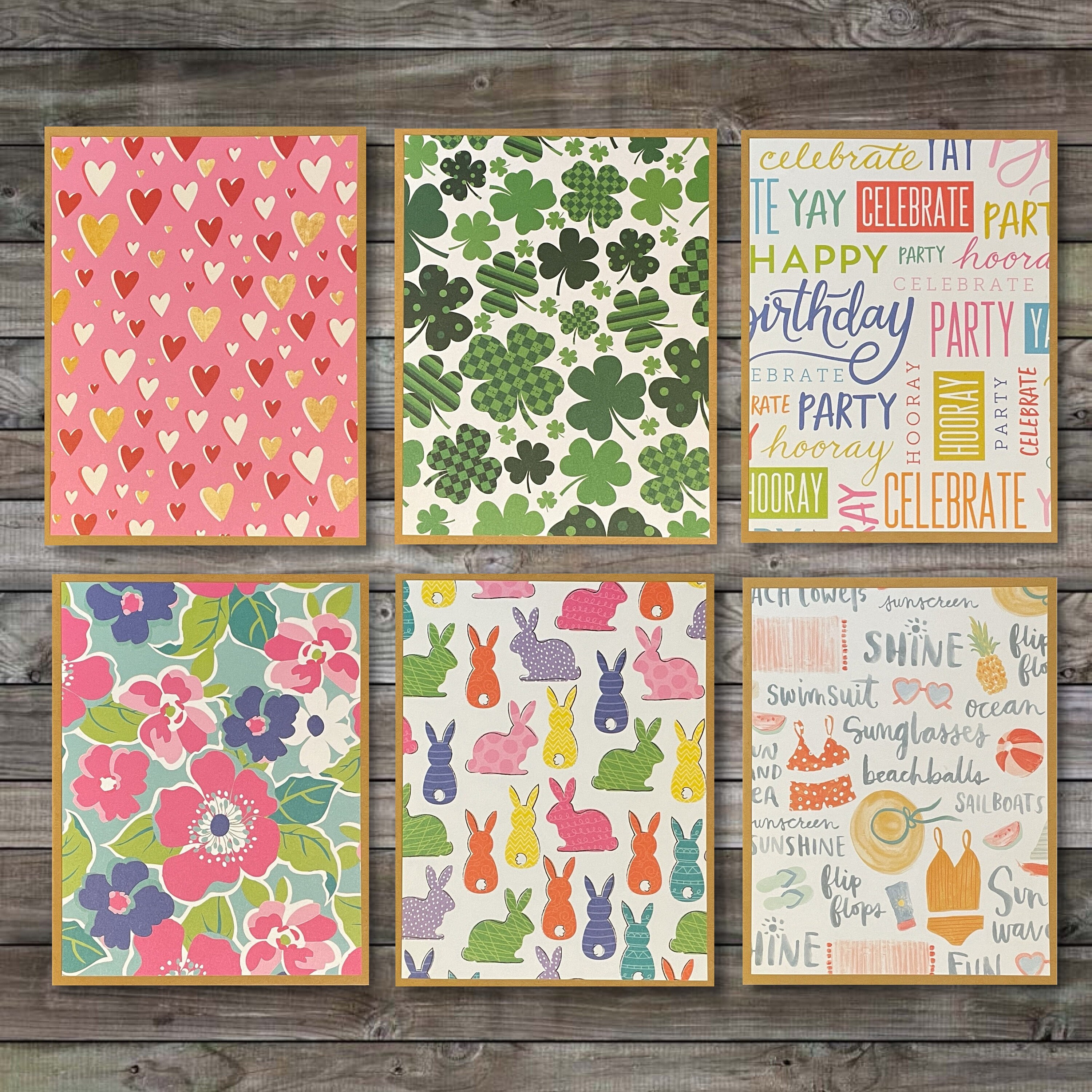 Cards for a Year, Season Cards, Holiday Note Cards, Note Card Set With ...