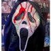 Ghostface Scream Crystal Bling Rhinestone Mask With Dripping - Etsy