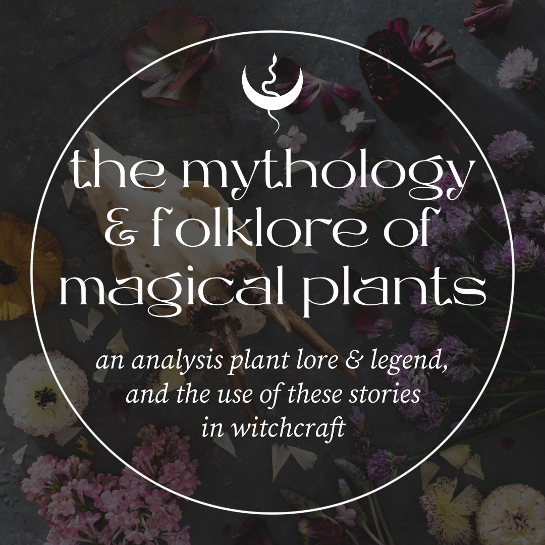 The Mythology and Folklore of Magical Plants / Digital Lecture - Etsy