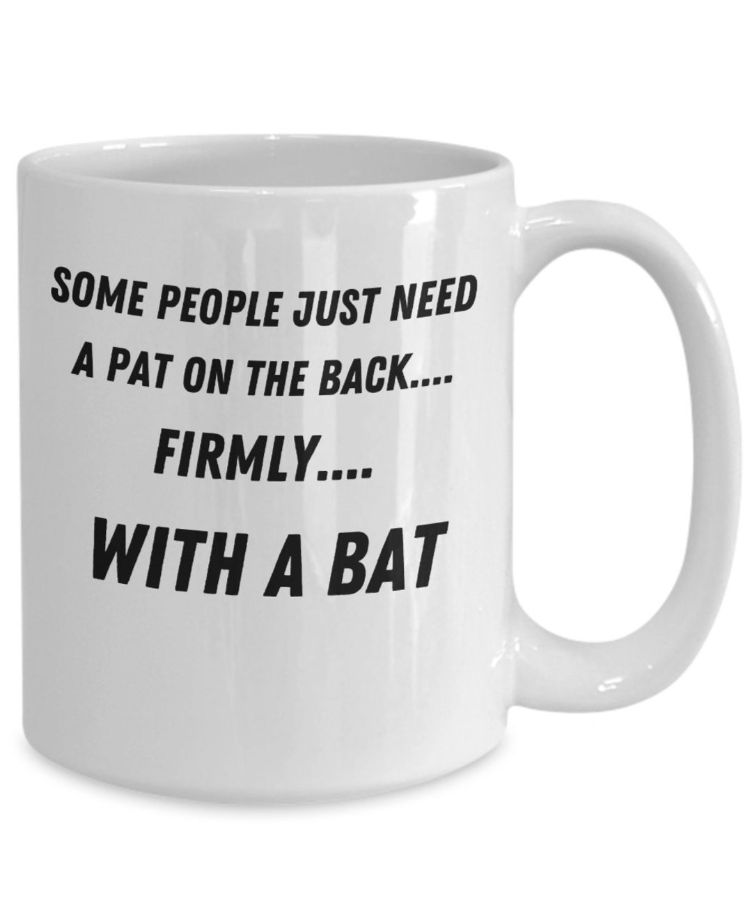 Funny Mugs Pat on the Back Sarcastic Mugs - Etsy
