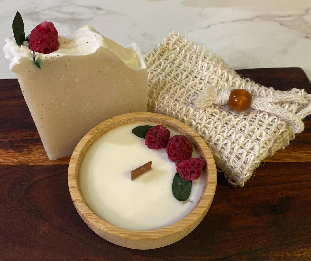 Spa Gift Set, Raspberry Reverie - Etsy