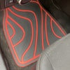 Minimalist Car Rug, Custom Car Floor Mats Parallel, Full Set+trunk ...