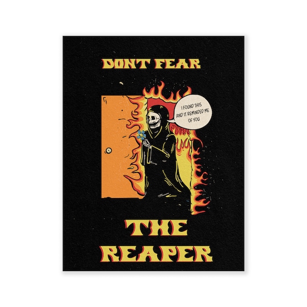 Fear the Reaper - Etsy