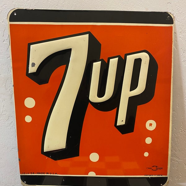 7 up Vintage Signs - Etsy