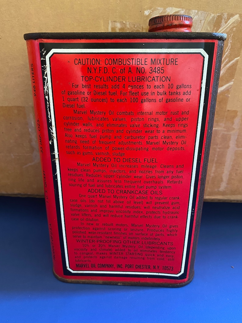 Marvel Mystery Oil Can - Etsy