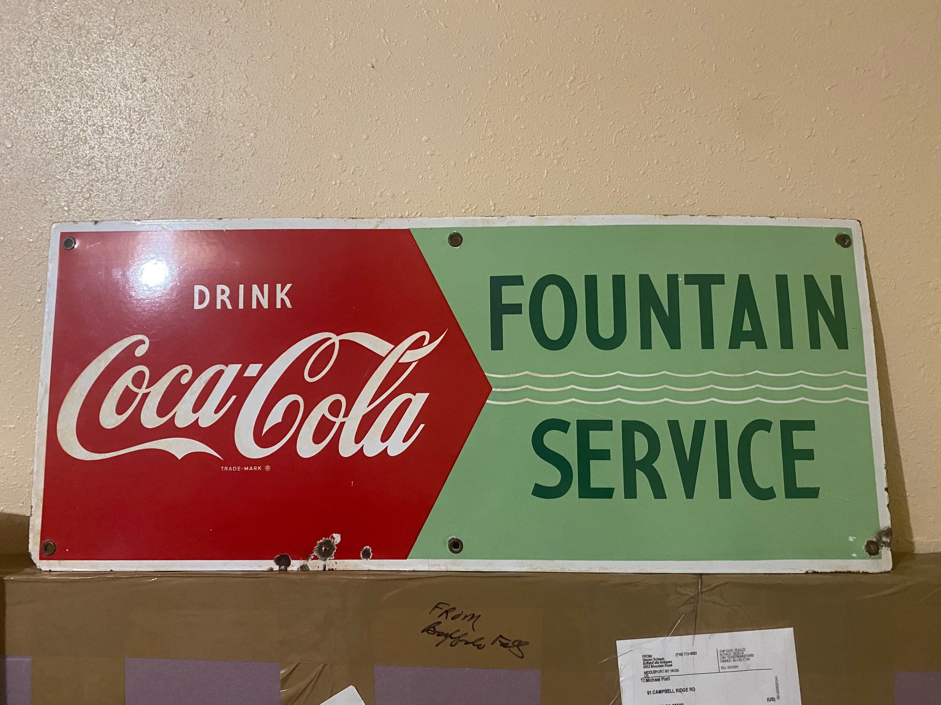 1930's Coca Cola Fountain Service - Etsy