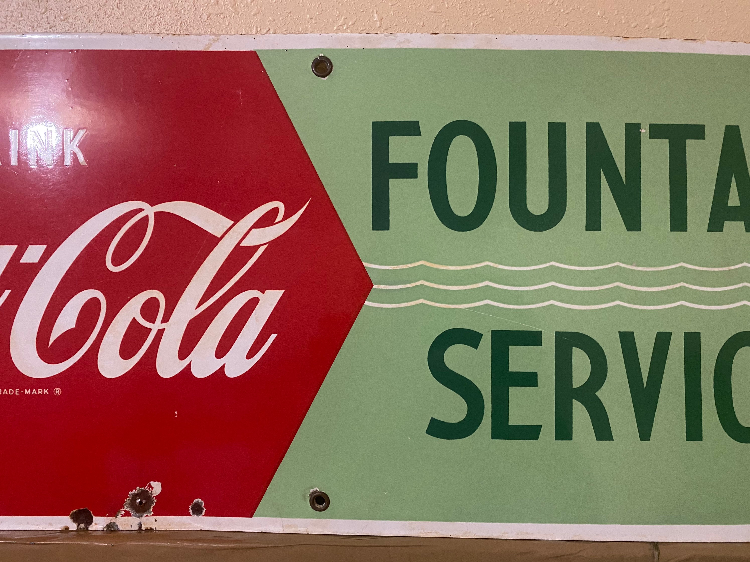 1930's Coca Cola Fountain Service - Etsy