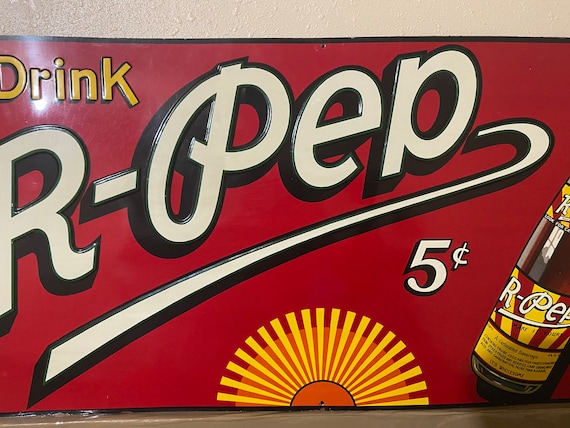 Early 40's R Pep Sign - Etsy