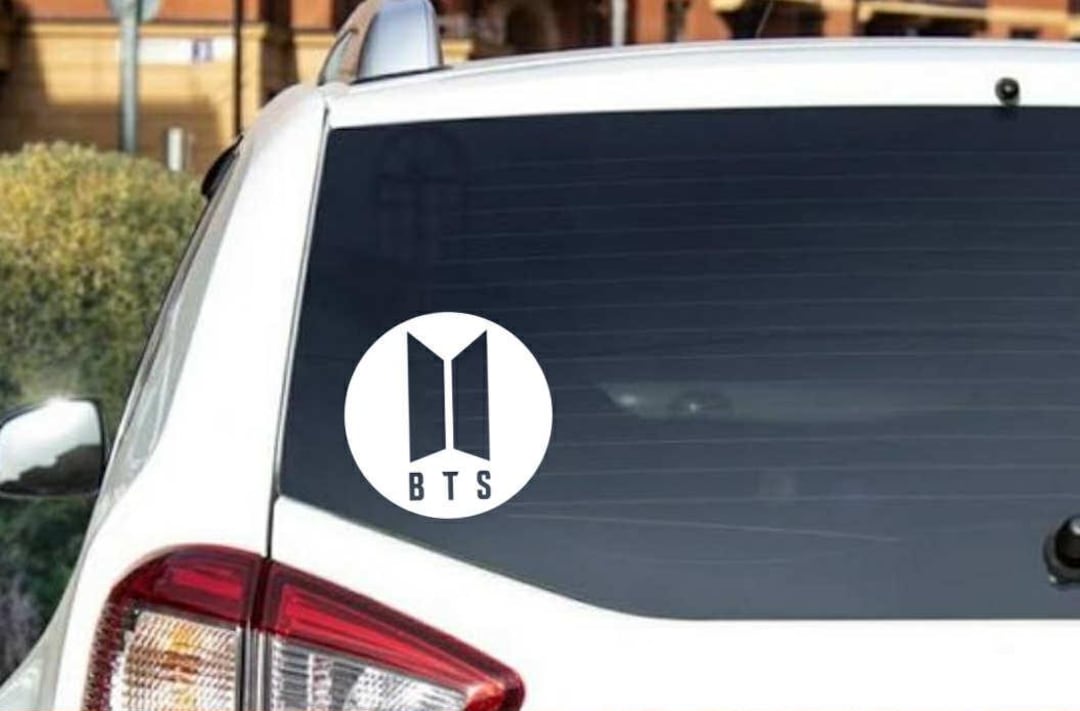 BTS Logo Decal Sticker - Etsy