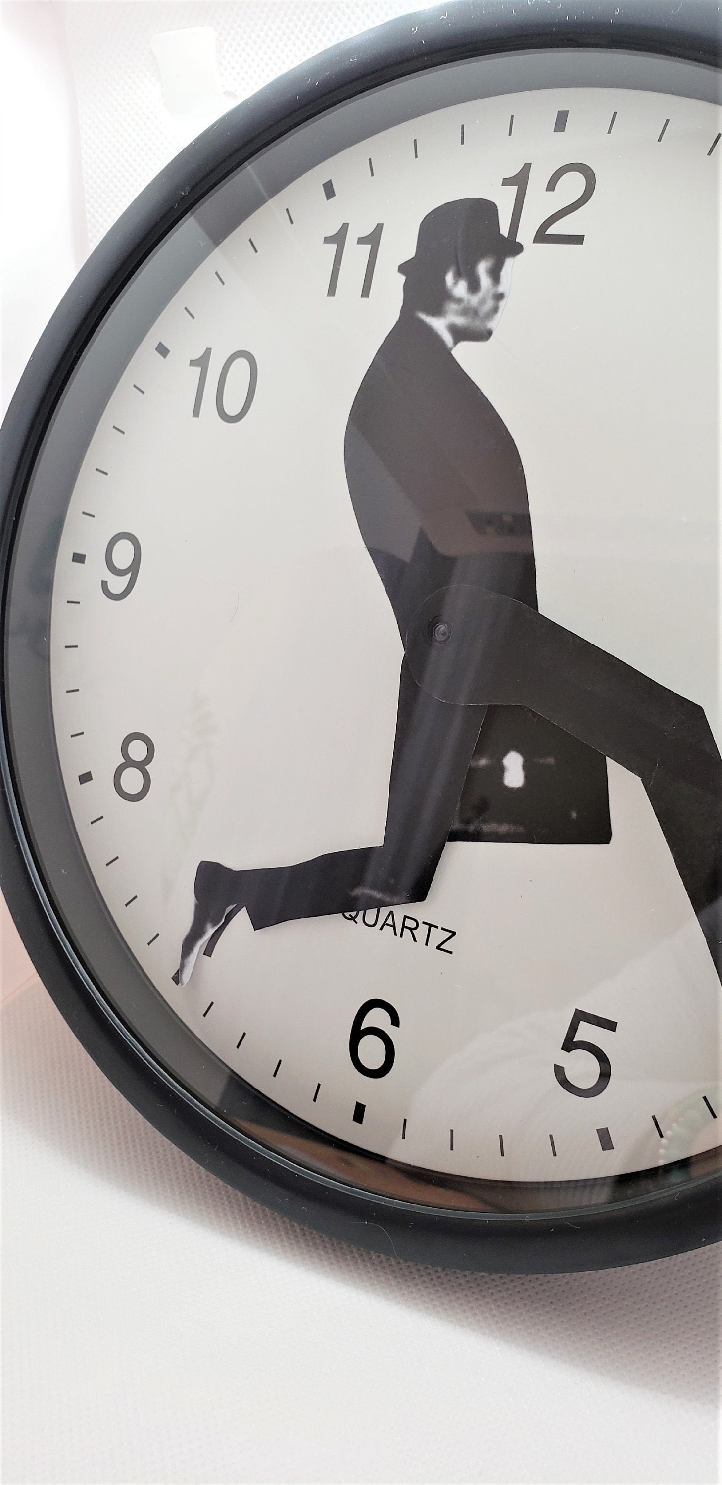 Wall clock black and white funny Ministry of Silly Walks Silly | Etsy