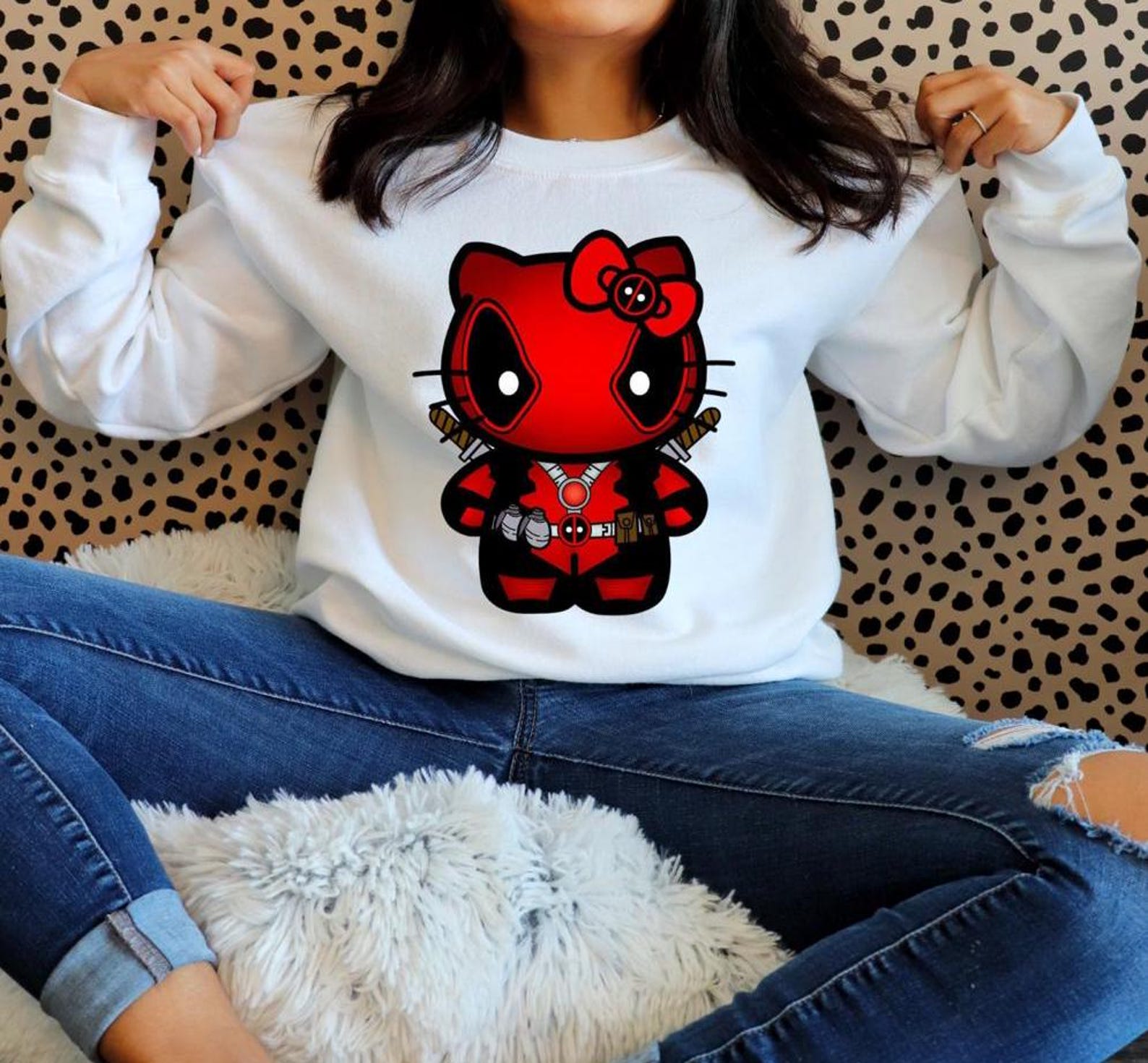 DEADPOOL KITTY Design File - Etsy