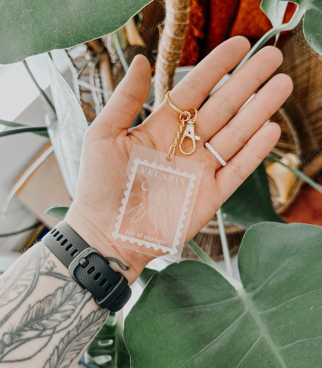 Velaris Acotar Stamp Acrylic Keychain - Etsy