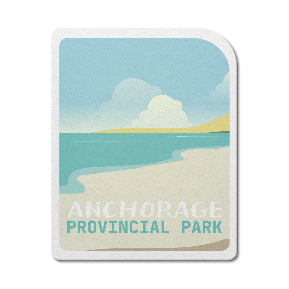 Anchorage New Brunswick Provincial Park Waterproof Vinyl Sticker ...