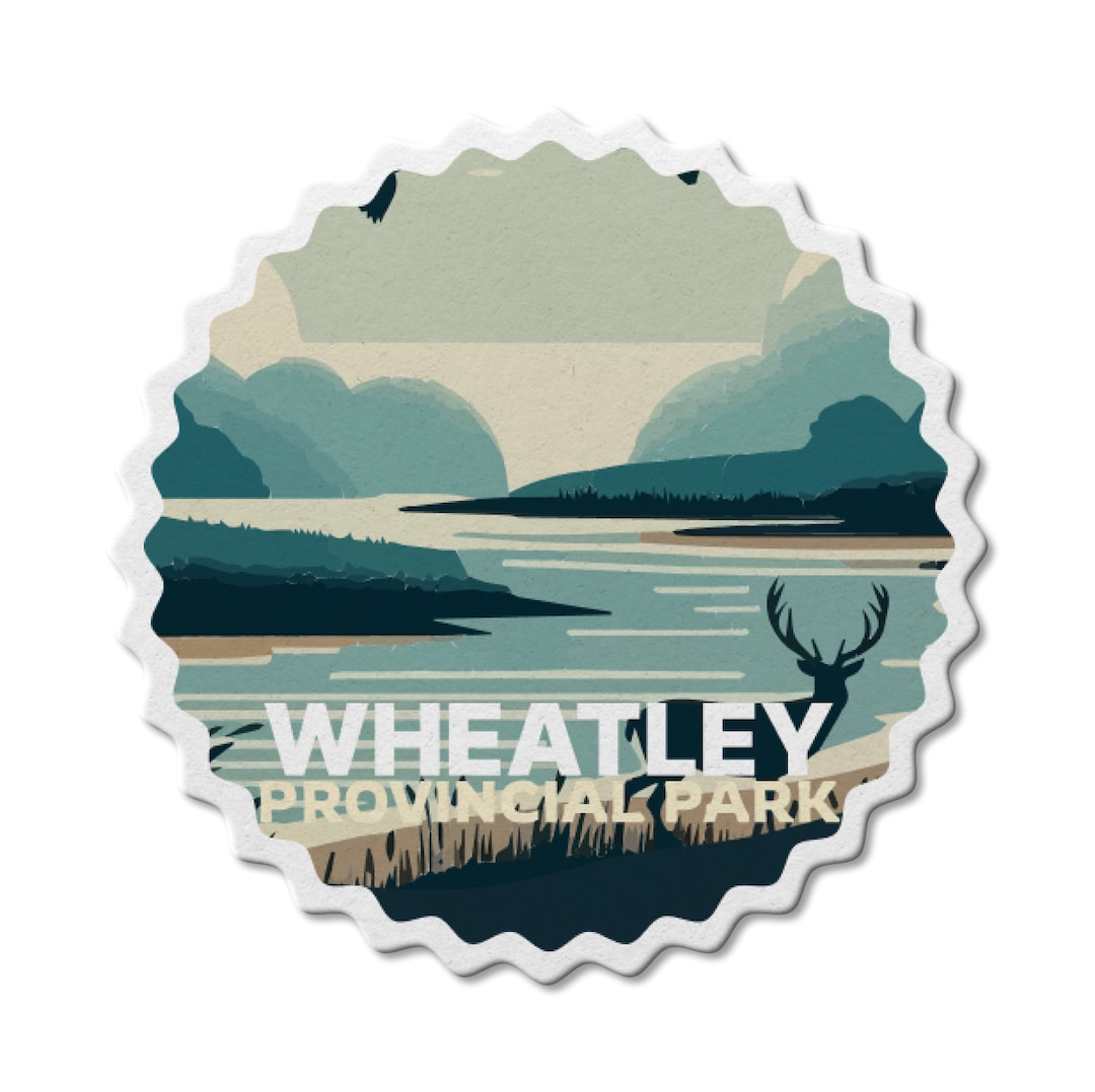 Wheatley Ontario Provincial Park Waterproof Vinyl Sticker, Laptop ...