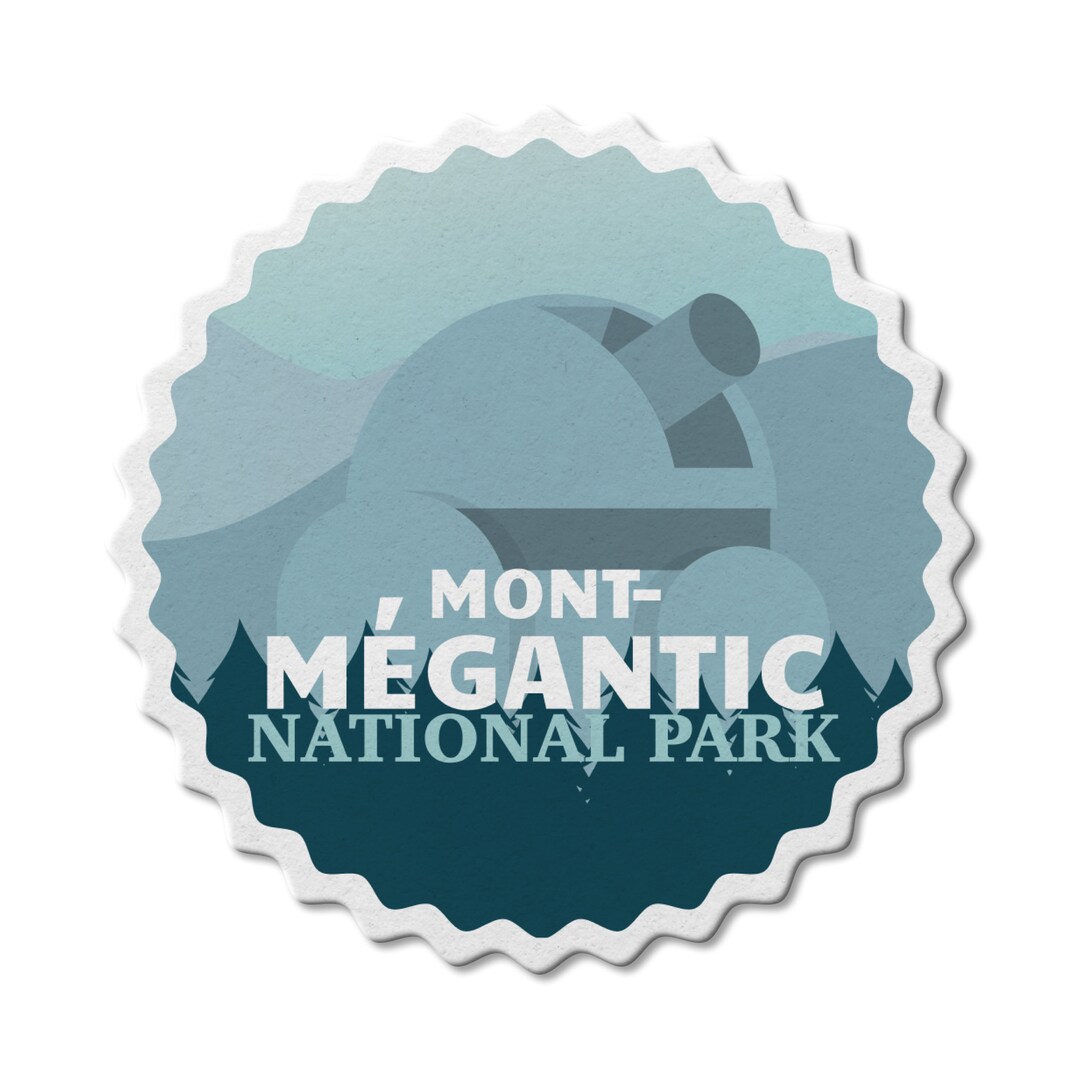 Mont-megantic Quebec National Park Waterproof Vinyl Sticker - Etsy