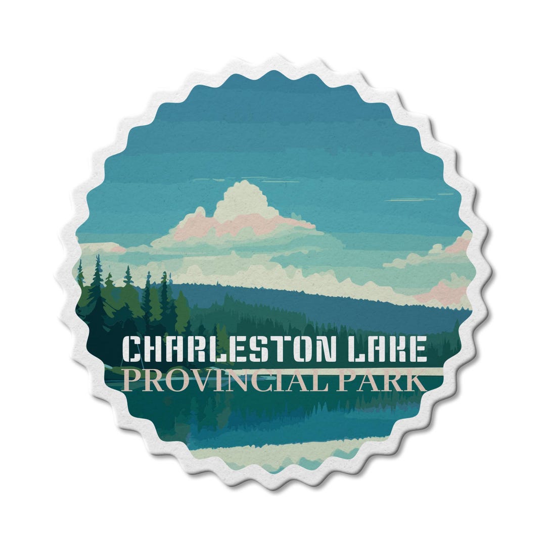Charleston Lake Ontario Provincial Park Waterproof Vinyl Sticker ...