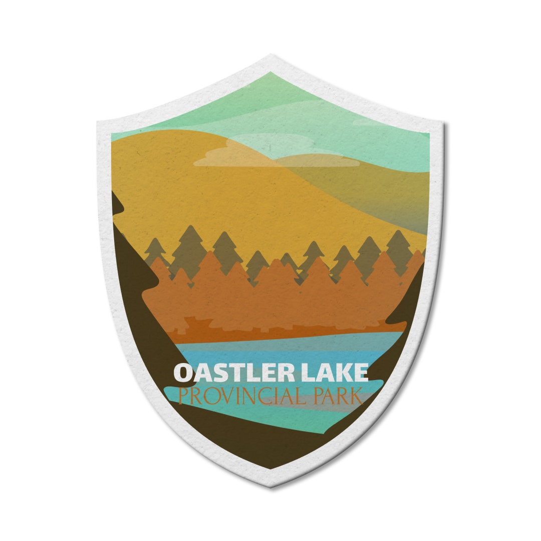 Oastler Lake Ontario Provincial Park Waterproof Vinyl Sticker, Laptop ...