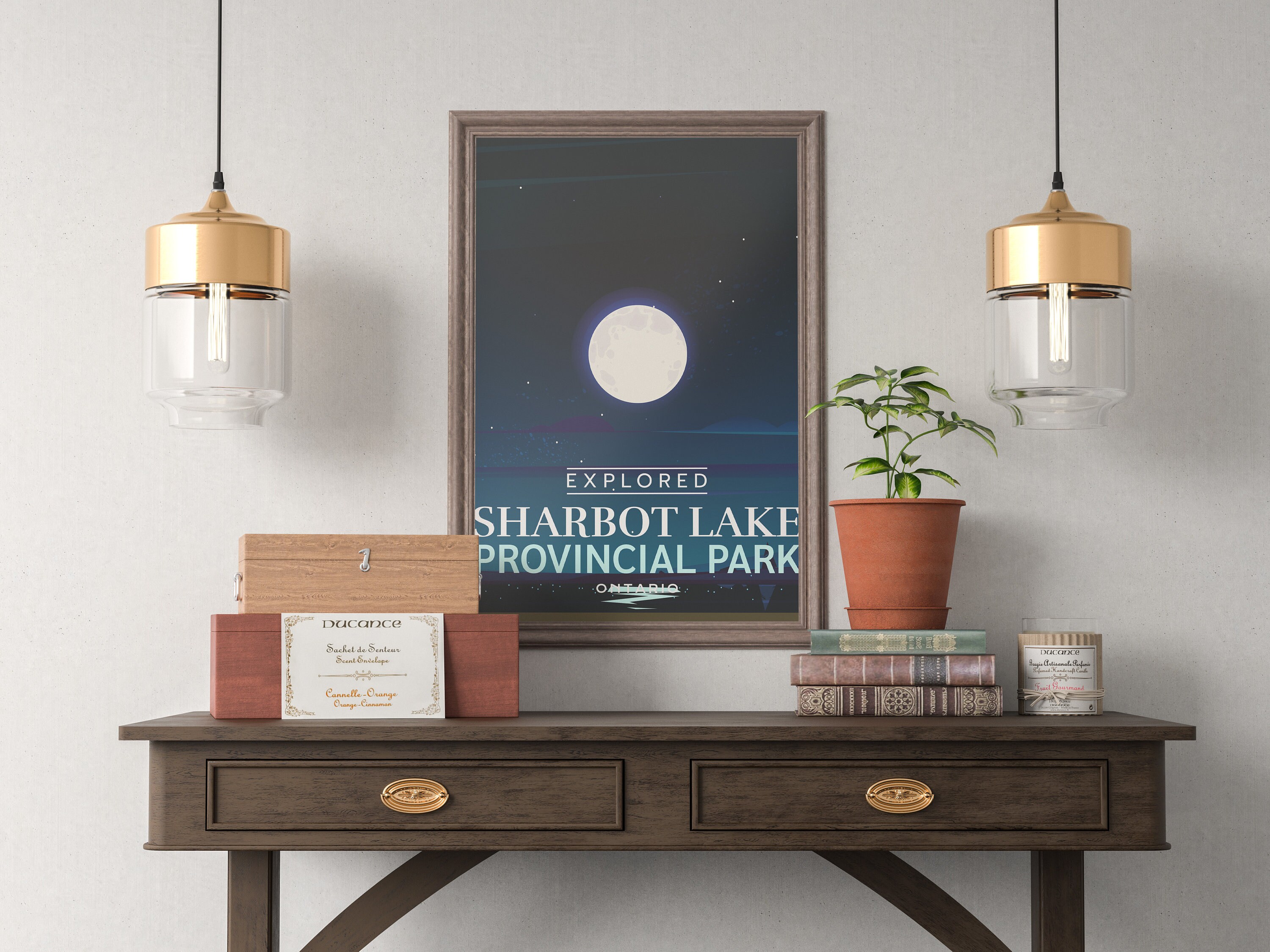 Sharbot Lake Provincial Park 'explored' Poster Park | Etsy