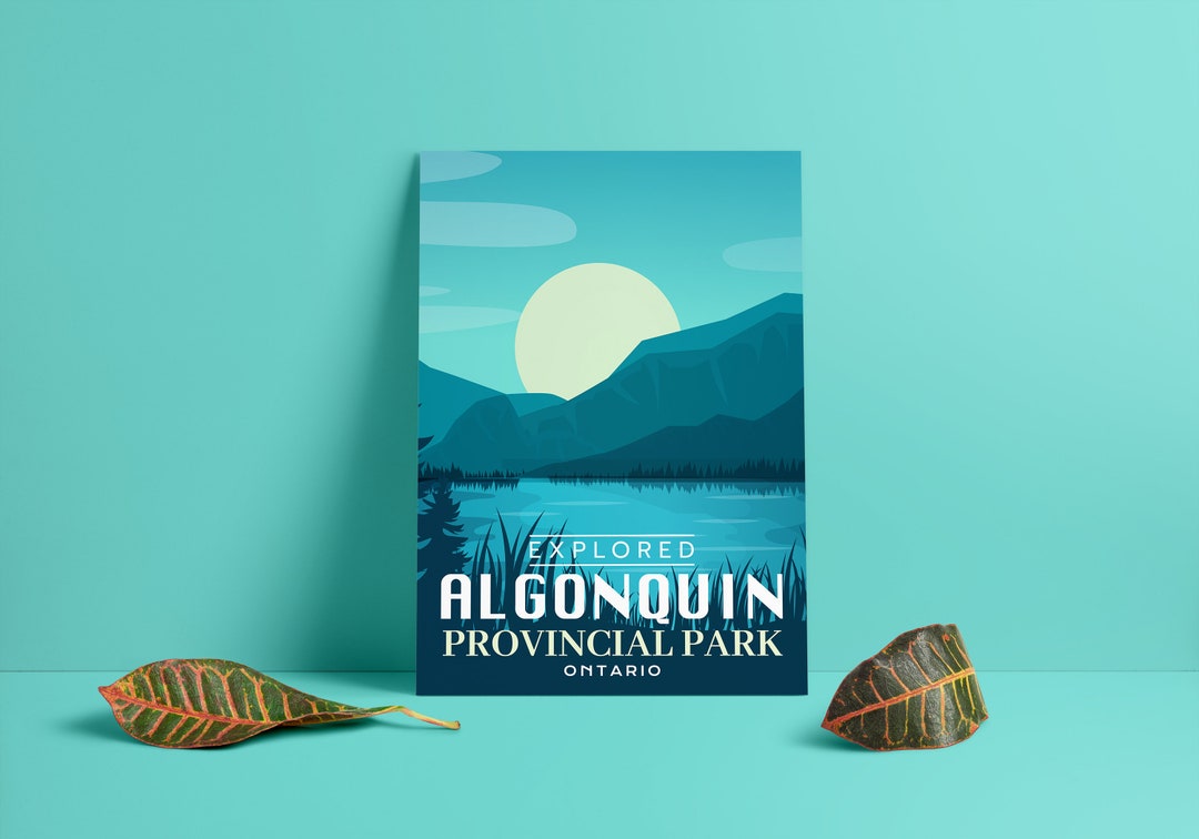 Algonquin Provincial Park 'explored' Poster, Park Posters, Home Decor ...