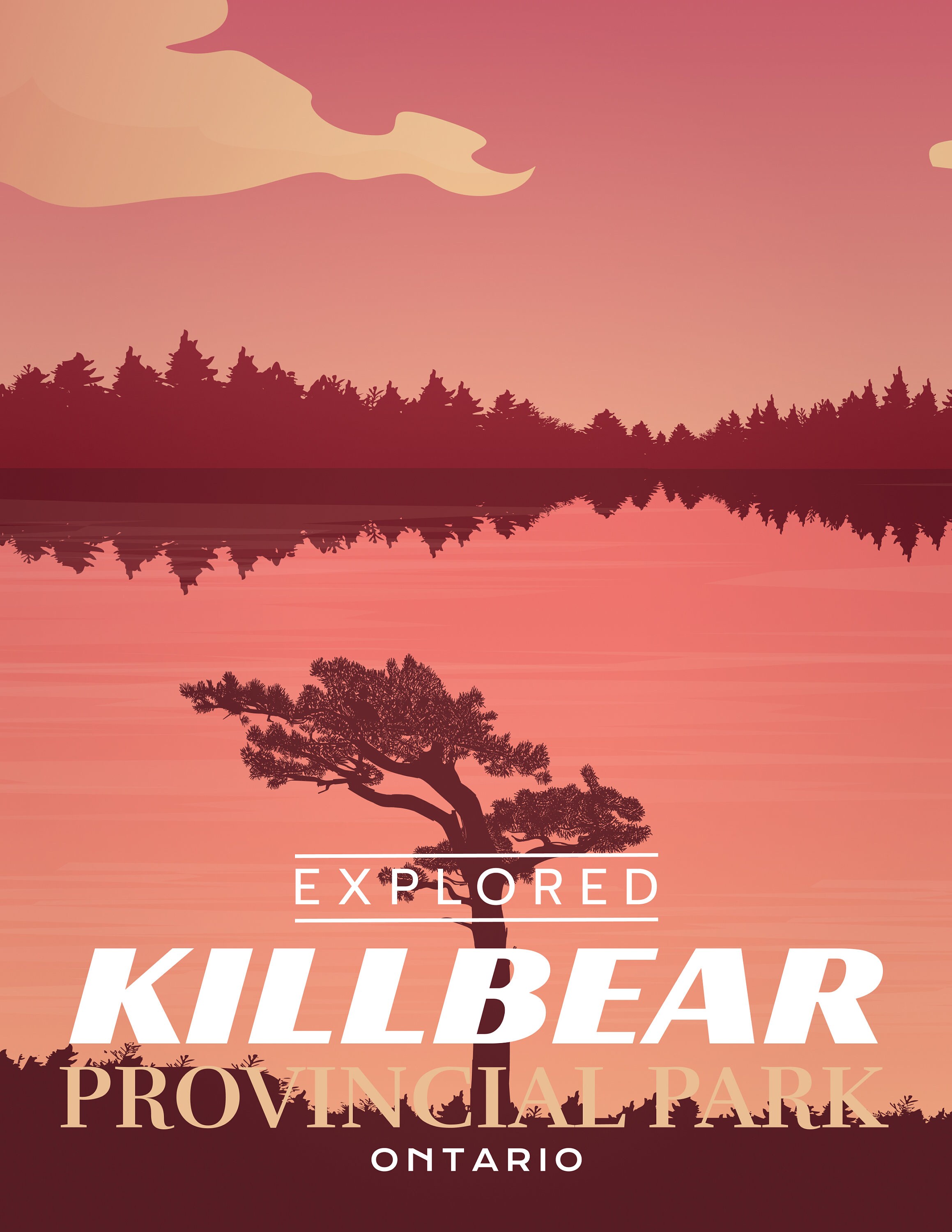 Killbear Provincial Park 'explored' Poster, Park Posters, Home Decor ...