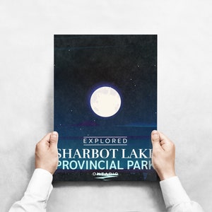Sharbot Lake Provincial Park 'explored' Poster Park - Etsy