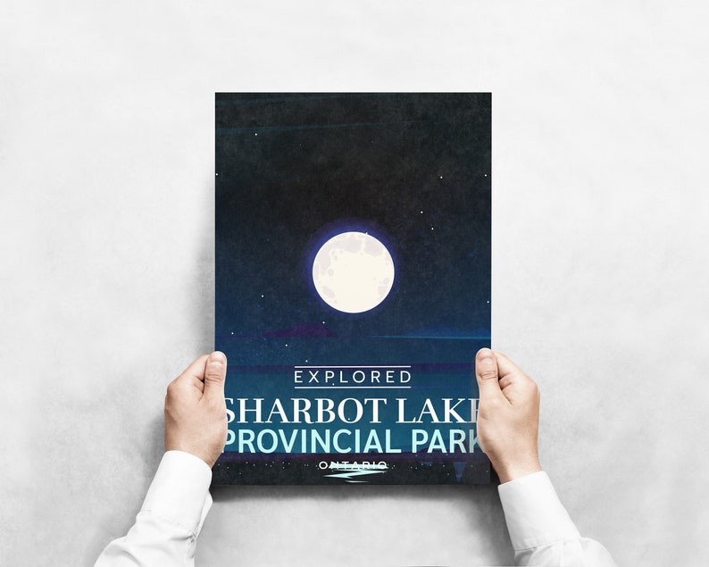 Sharbot Lake Provincial Park 'explored' Poster Park - Etsy