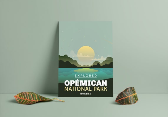Opemican National Park 'explored' Poster Park - Etsy