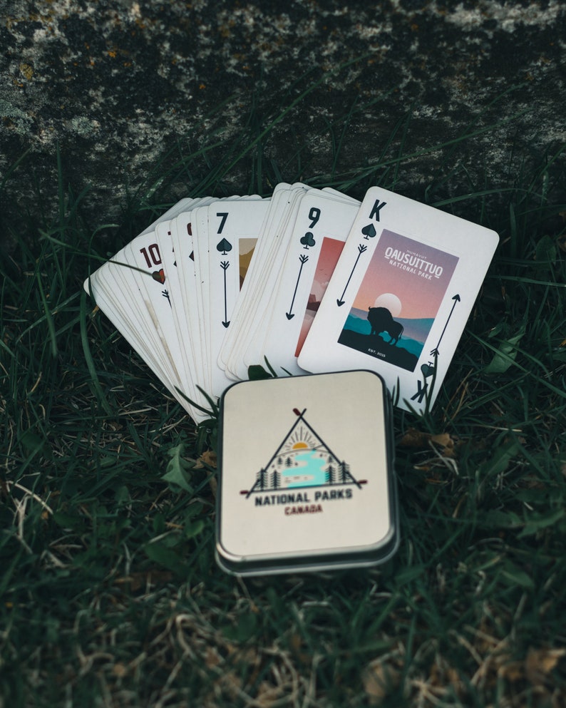 Playing Cards, National Parks Canada Edition, Canada, Birthday Present ...