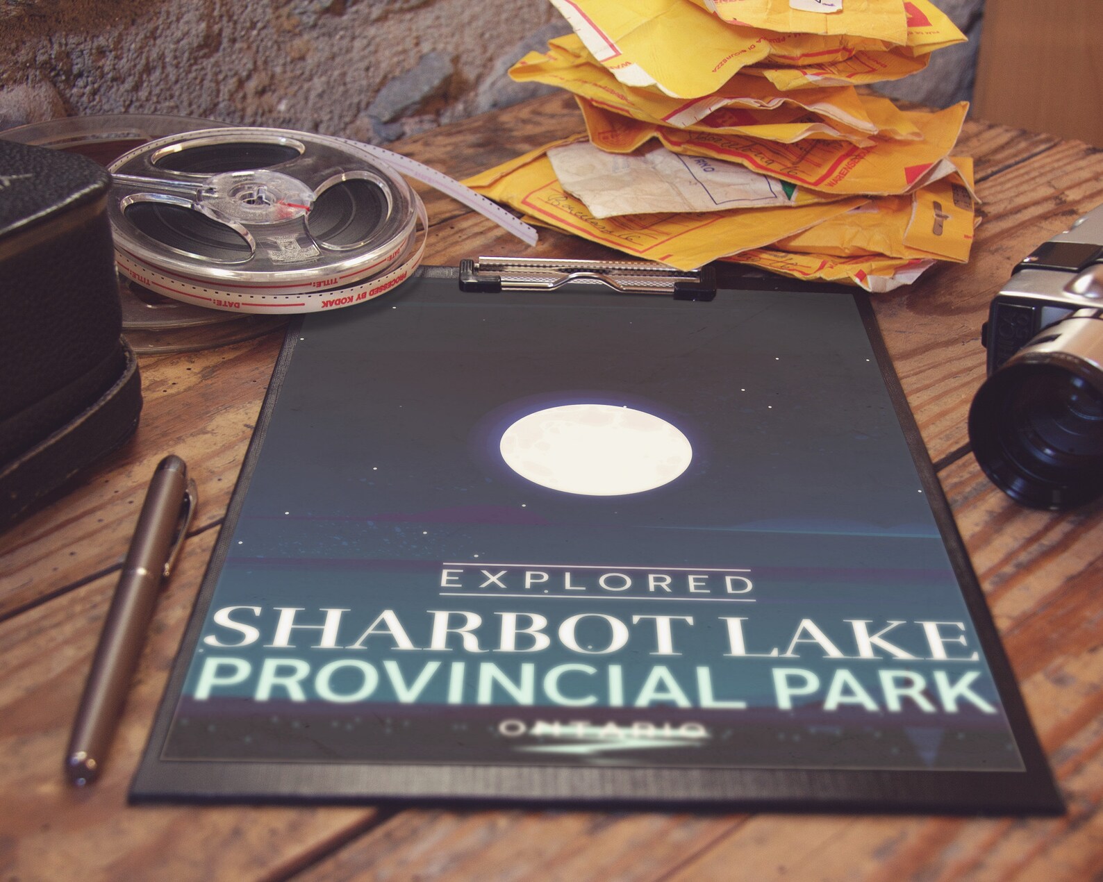 Sharbot Lake Provincial Park 'explored' Poster Park | Etsy
