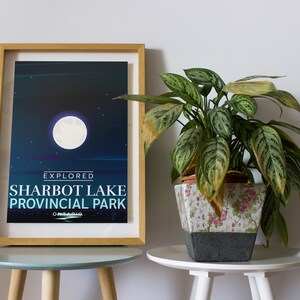 Sharbot Lake Provincial Park 'explored' Poster Park - Etsy