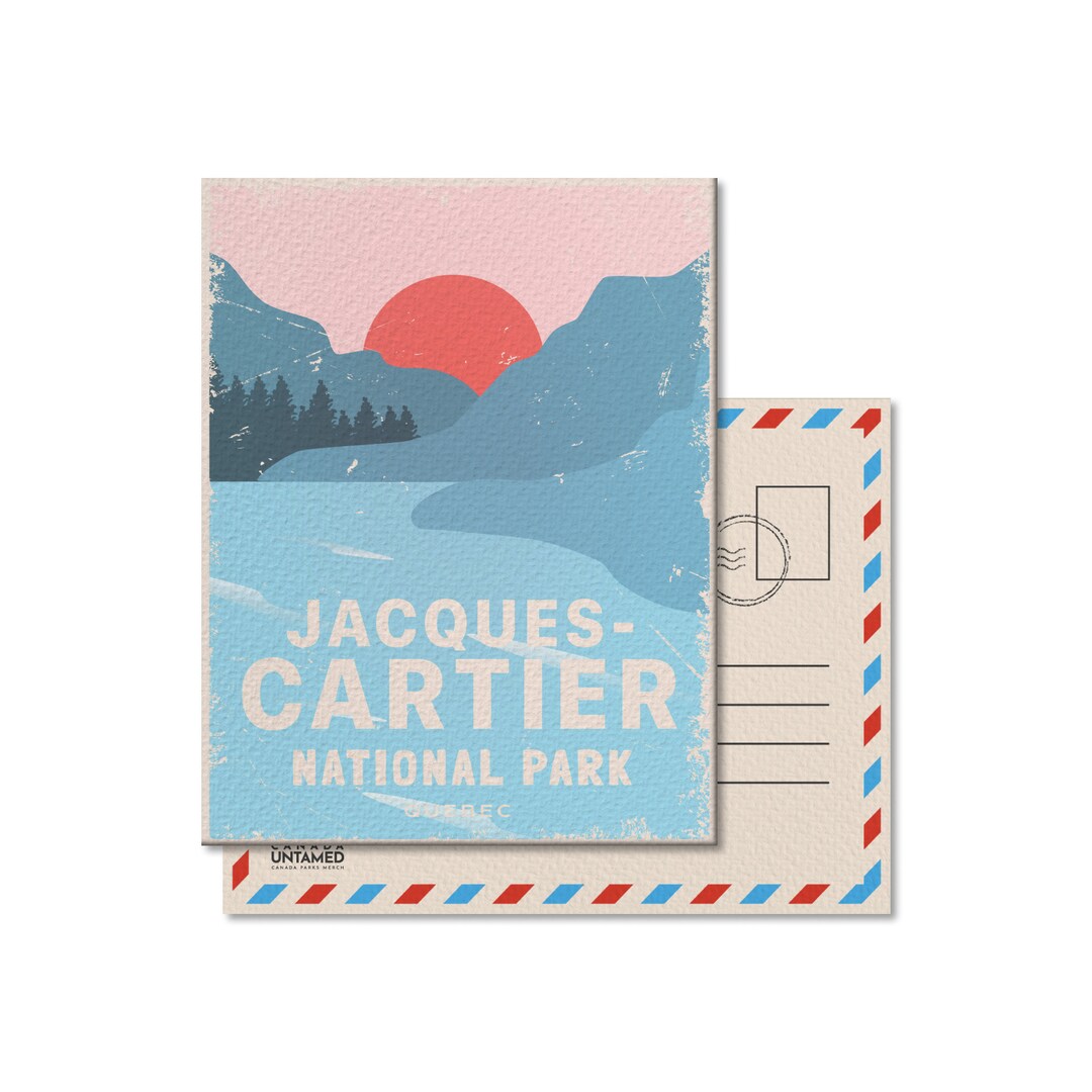 Jacques-cartier Quebec National Park Postcard, Vintage, Postcards ...