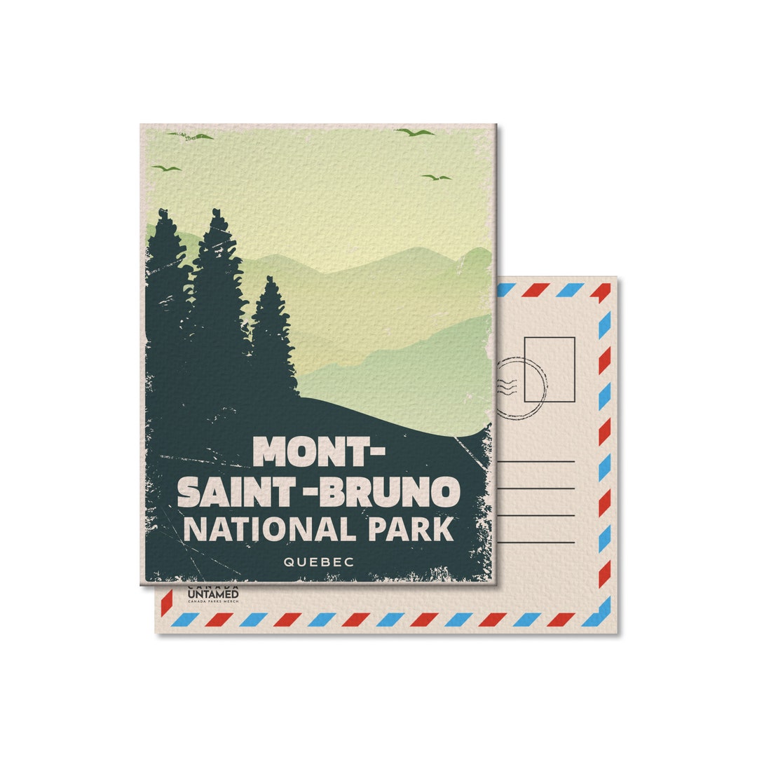Mont-saint-bruno Quebec National Park Postcard, Vintage, Postcards ...
