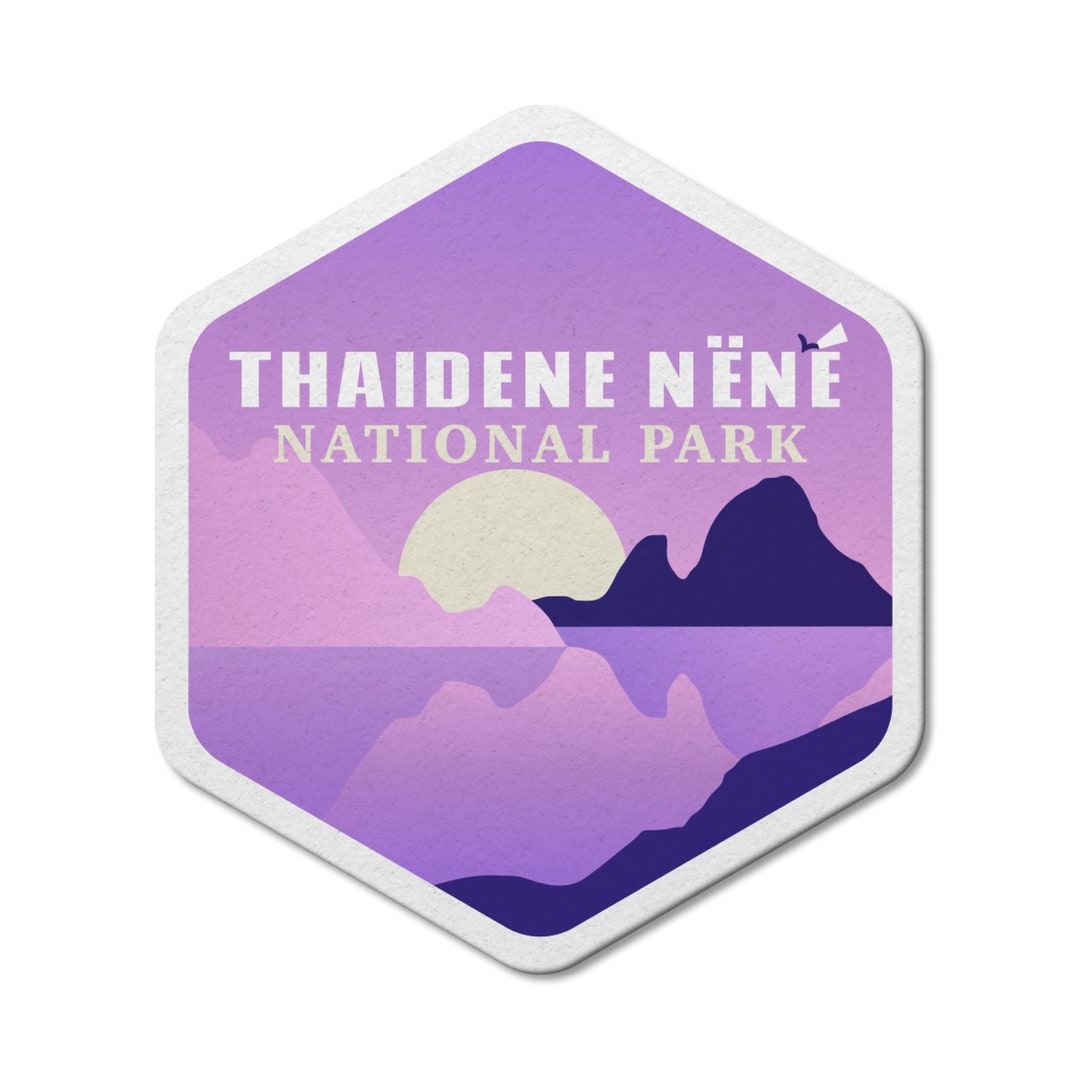 Thaidene Nëné National Park of Canada Waterproof Vinyl Sticker, Laptop ...