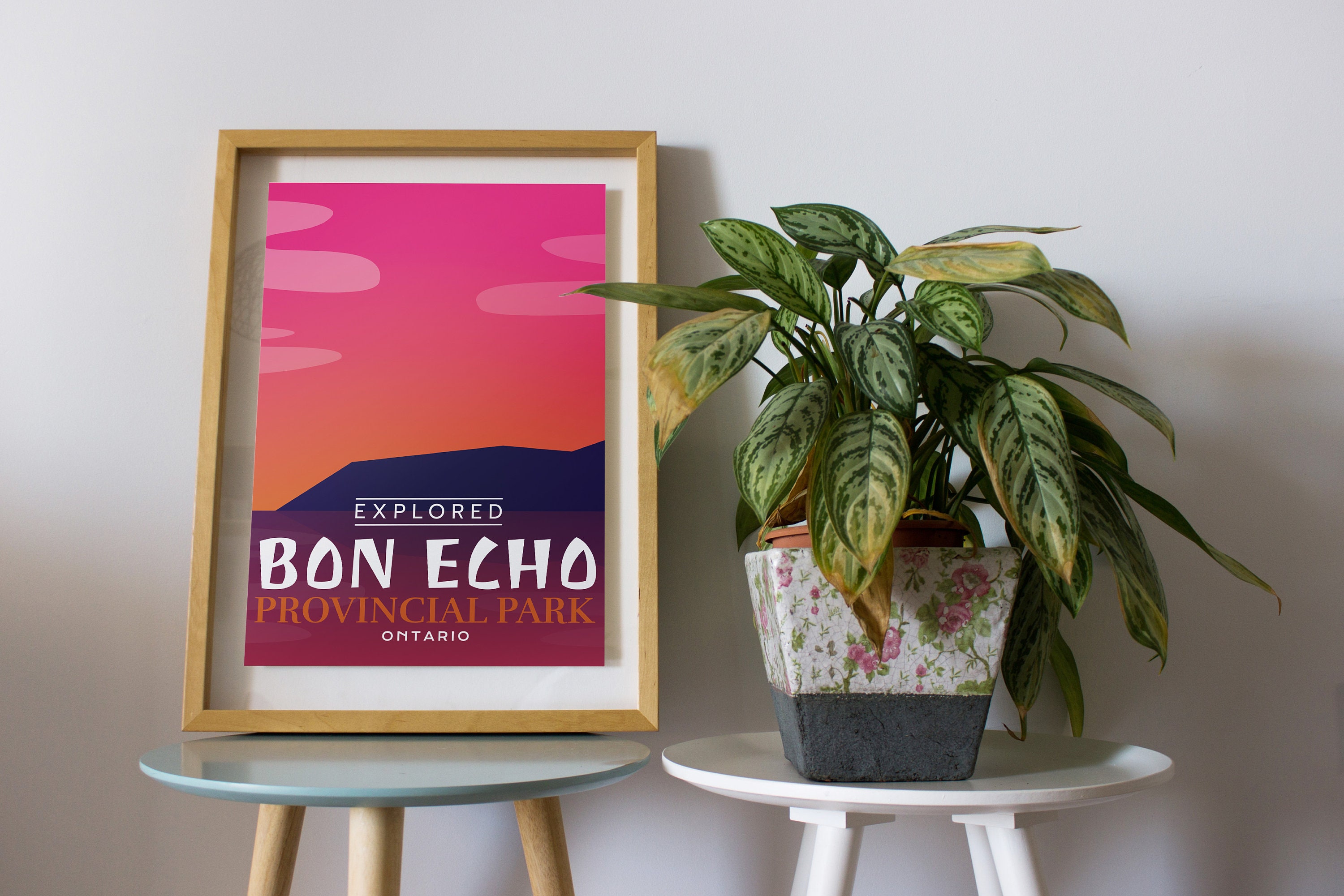 Bon Echo Provincial Park 'explored' Poster Park - Etsy Canada
