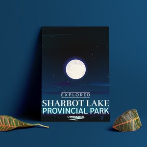 Sharbot Lake Provincial Park 'explored' Poster, Park Posters, Home ...