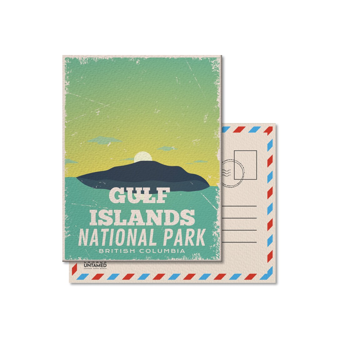 Gulf Islands National Park of Canada Postcard, Vintage, Postcards ...