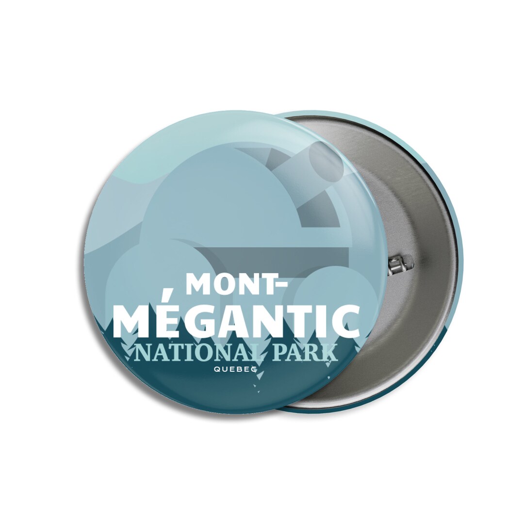 Mont-megantic National Park of Quebec Pinback Button, Canada Parks, 1. ...