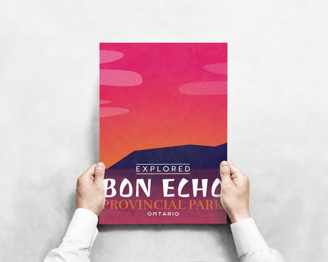 Bon Echo Provincial Park 'explored' Poster Park - Etsy Canada