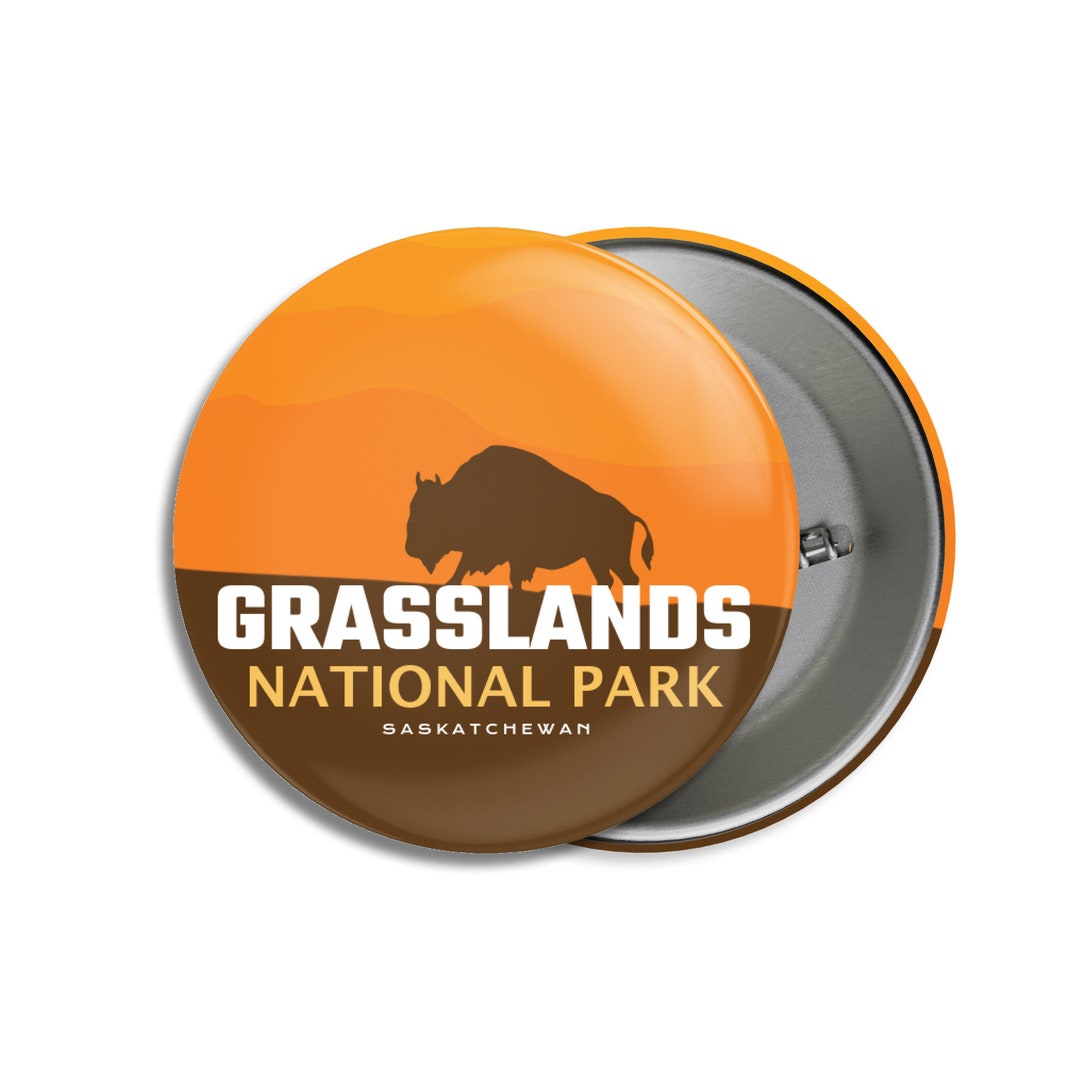 Grasslands National Park of Canada Pinback Button - Etsy